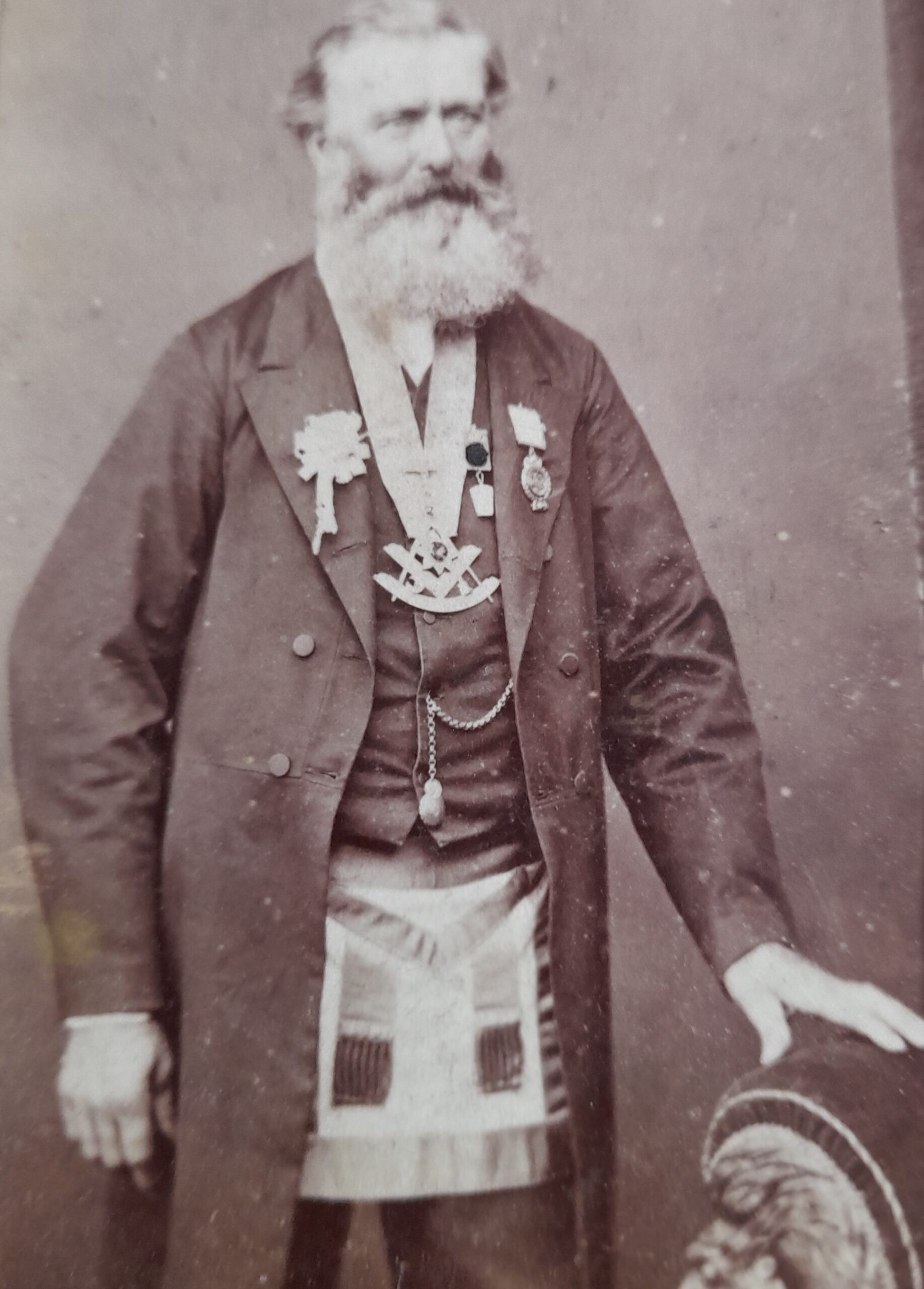 Old Photo's 1867-1874 - Oswald Of Dunnikier Lodge 468